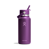32oz (946mL) Wide Mouth with Flex Straw Cap - Tonal – hydroflask.co.nz
